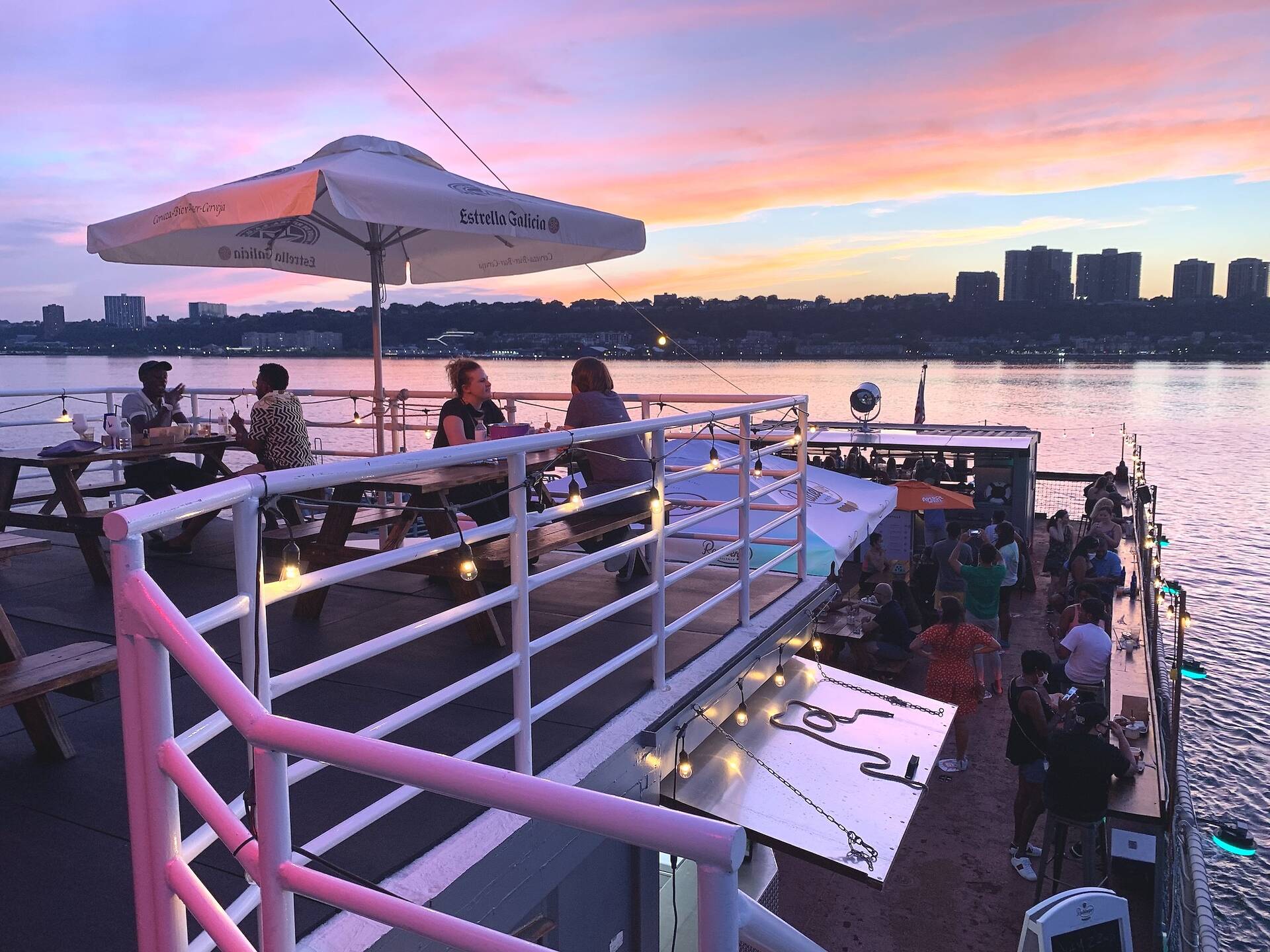 NYC's best boat bars for drinks and snacks on the water