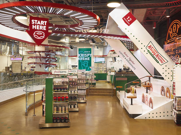 Take a peek inside NYC's Krispy Kreme flagship in Times Square