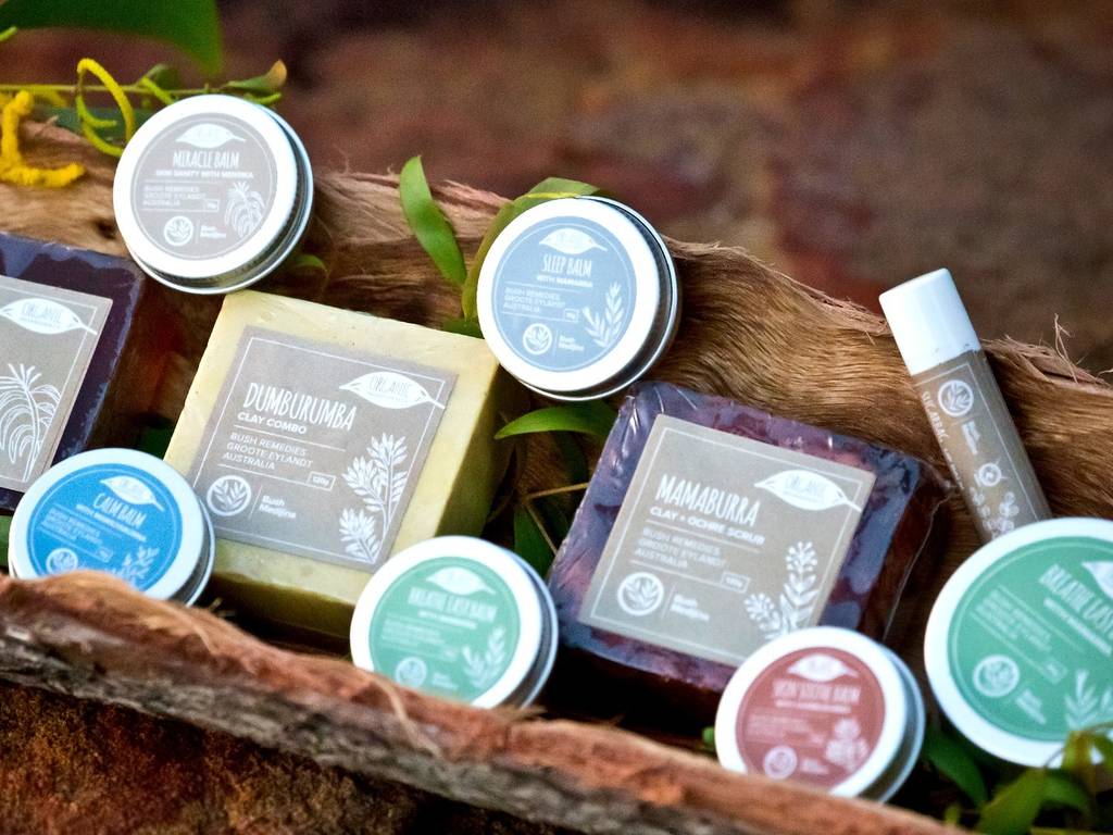 Beauty products by Indigenous businesses