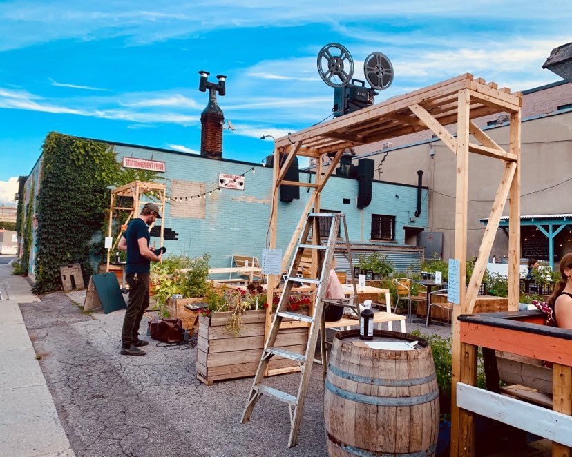 Watch classic movie screenings with wine on this Little Italy bar's ...