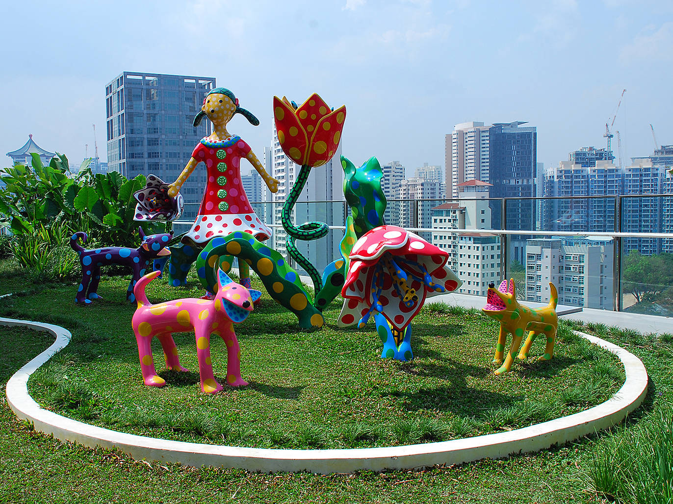 Free rooftop spaces in Singapore to visit for the views