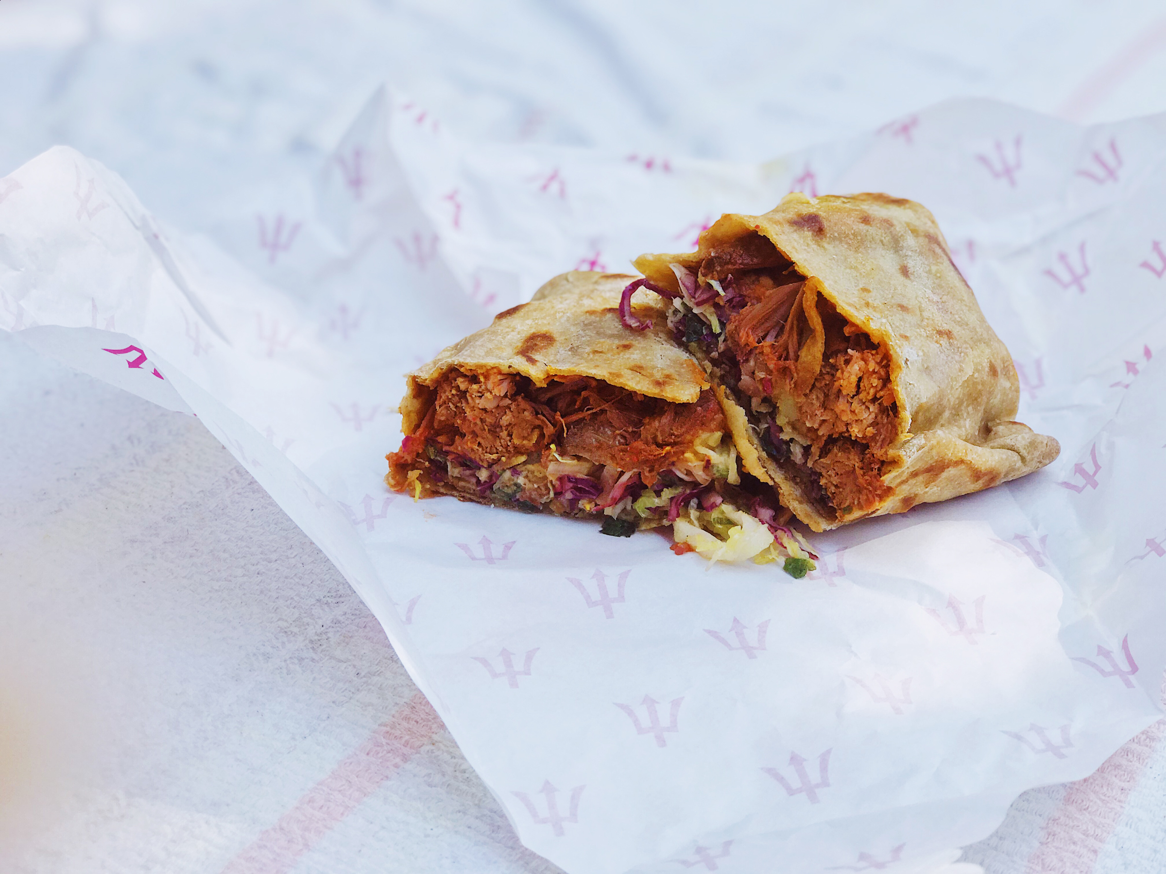 Curry Goat Roti Mona's Roti Scarborough Comfort On A Gloomy Day