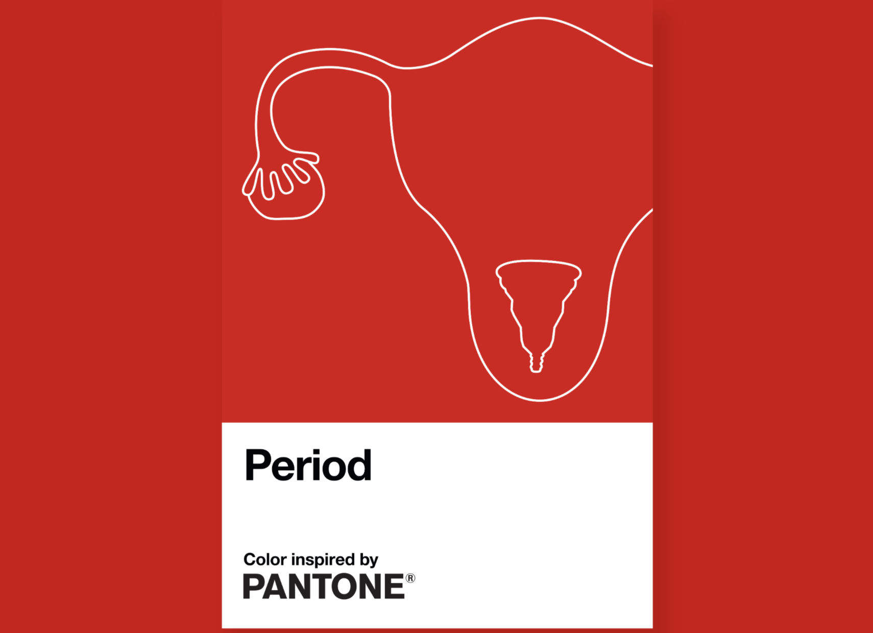 Rojo Period, o cómo Pantone normaliza la regla con este nuevo color