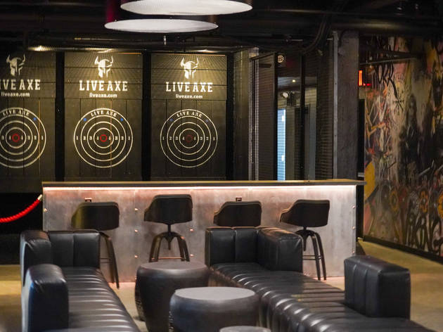 Manhattan’s first axe-throwing bar opens today