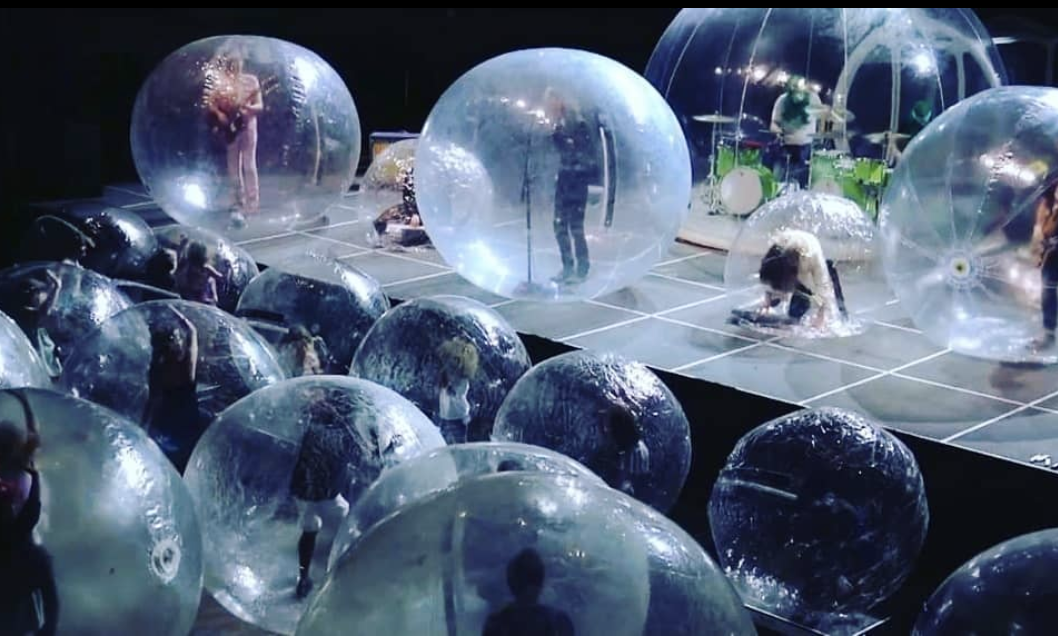 Brace yourselves for the arrival of bubble concerts