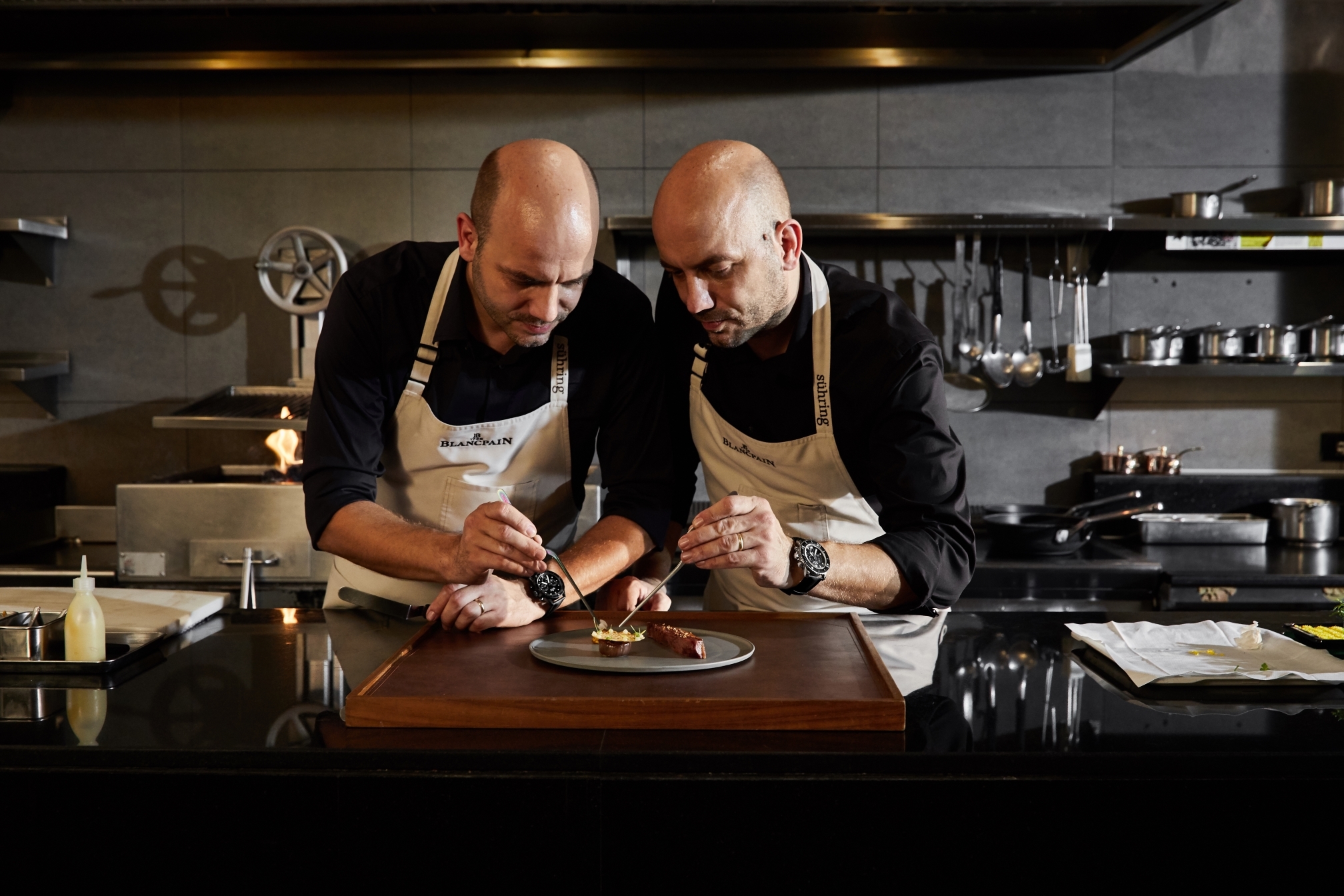 The Sühring twins are the new face of legendary timekeeper Blancpain