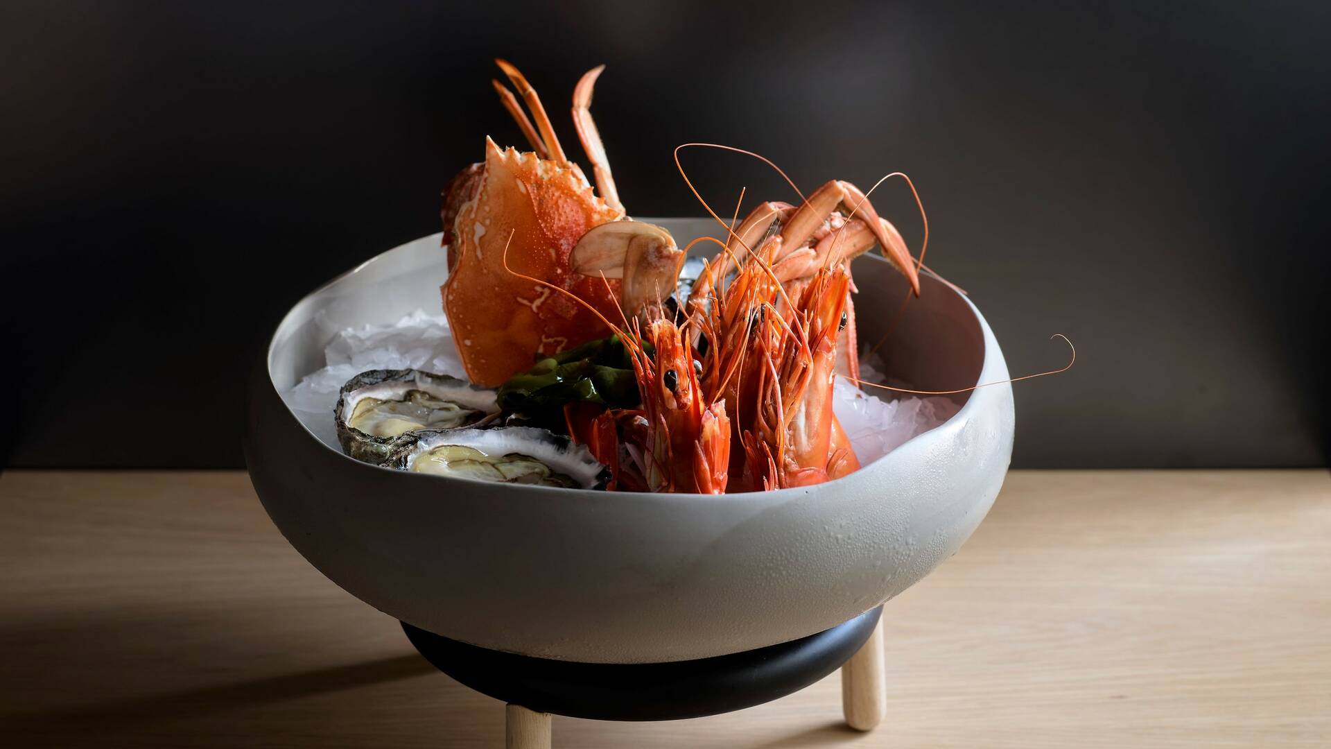 Woodcut at the Crown is a sprawling and luxe restaurant