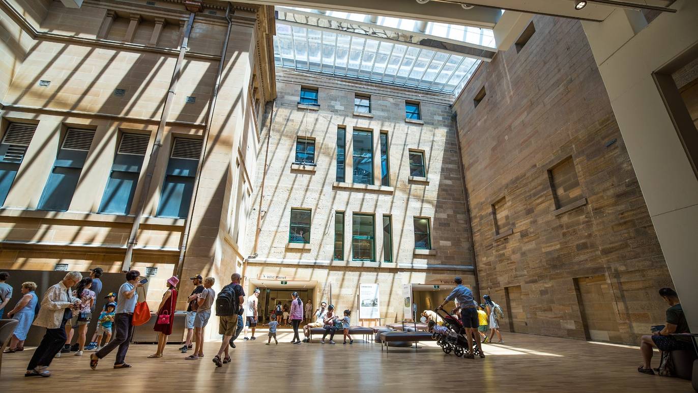 The Australian Museum, in Sydney, is the country's oldest museum