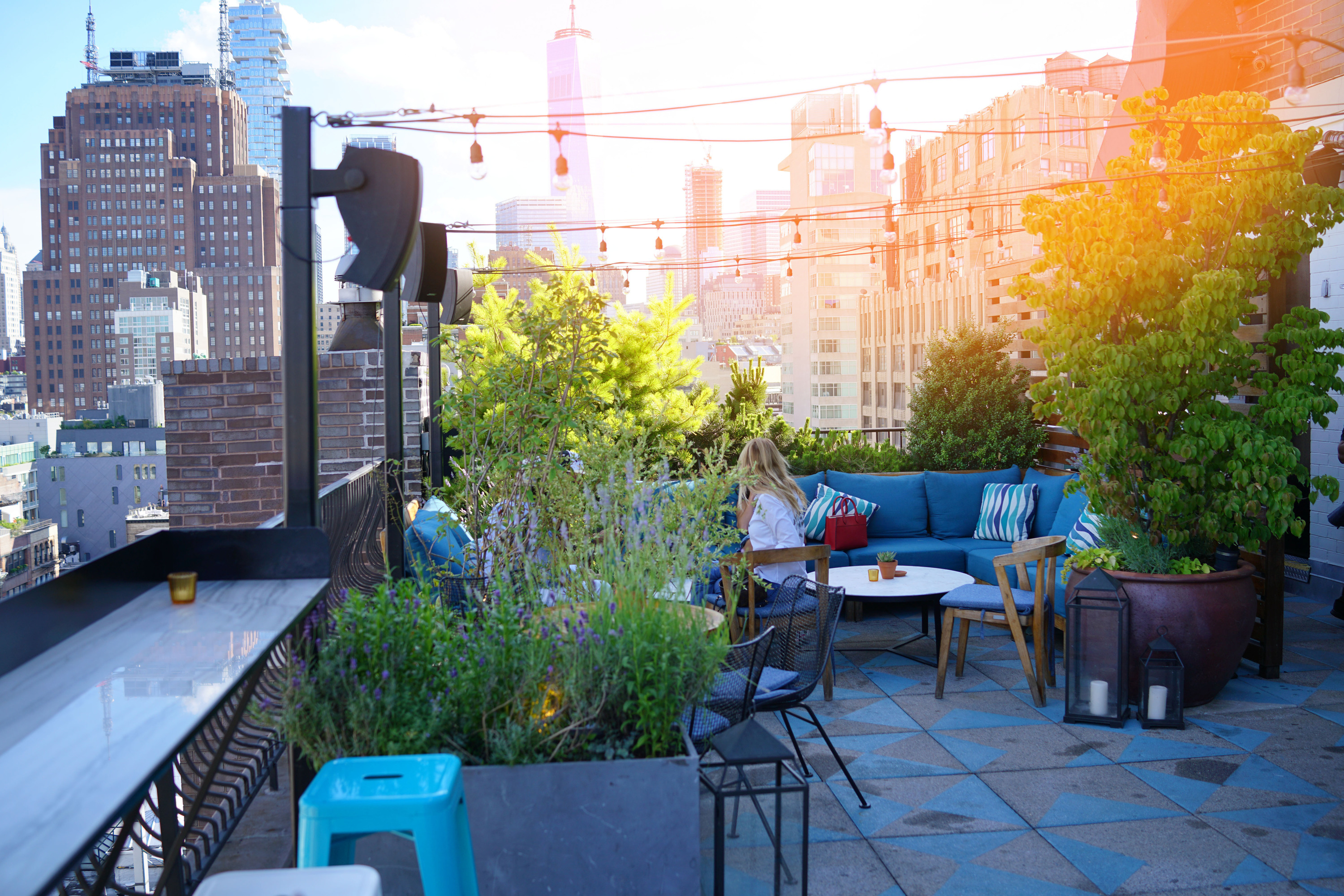 An exciting in-person concert series is taking place on a NYC rooftop ...