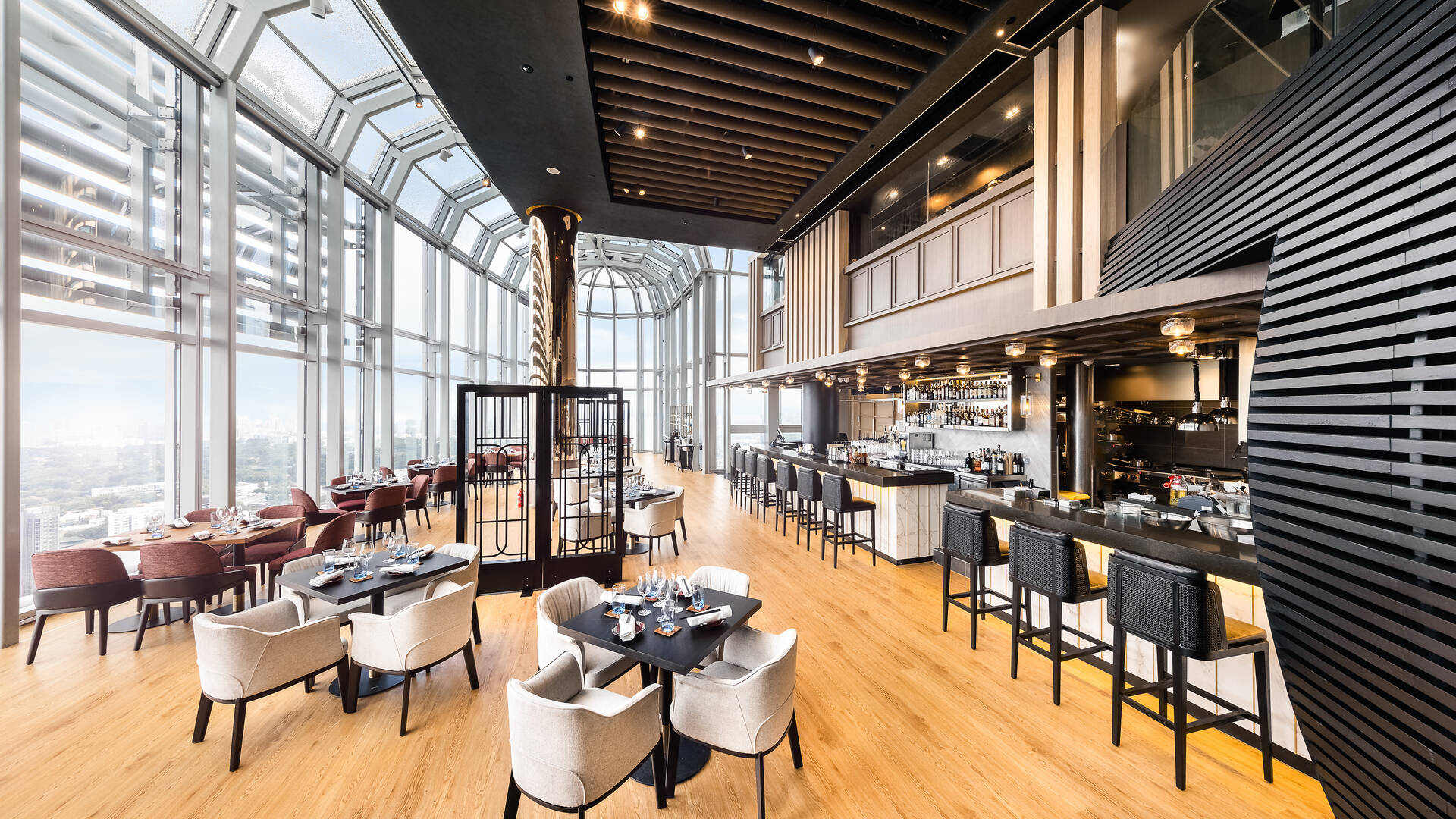 FLNT: a Nikkei-inspired rooftop restaurant in Singapore at 1-Atico