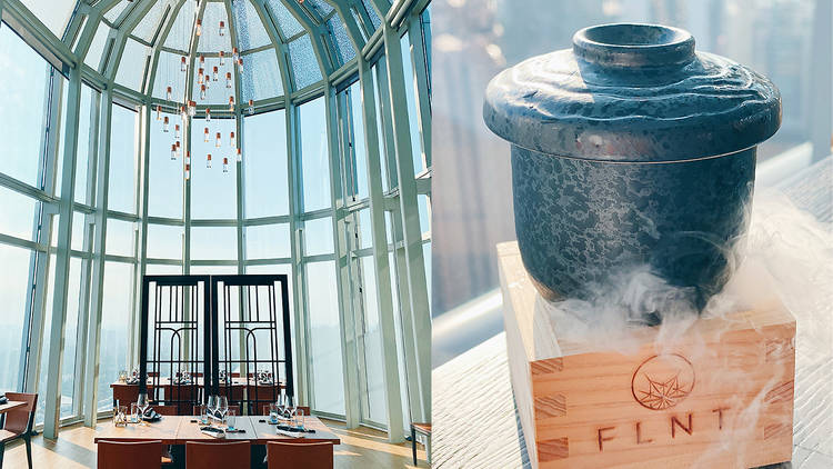 FLNT: a Nikkei-inspired rooftop restaurant in Singapore at 1-Atico