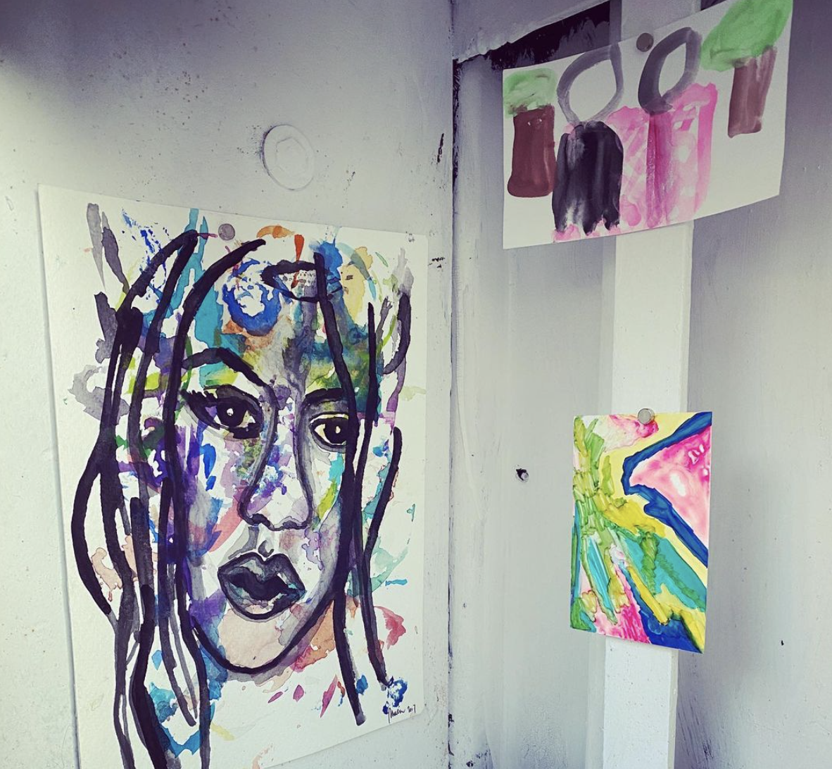 Folks can take and leave art for free at this tiny public gallery in ...