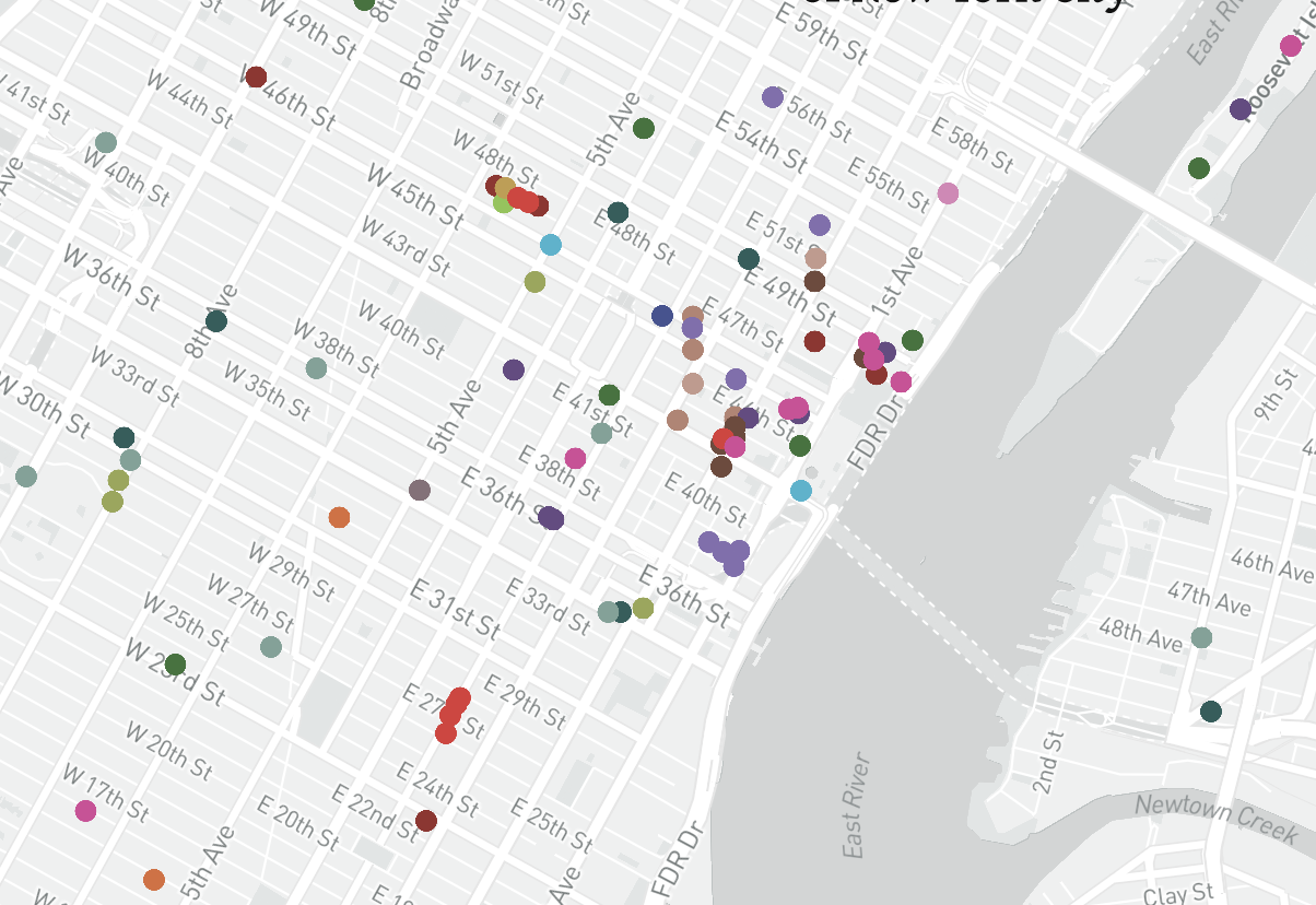 This interactive map highlights the 700 languages spoken in NYC