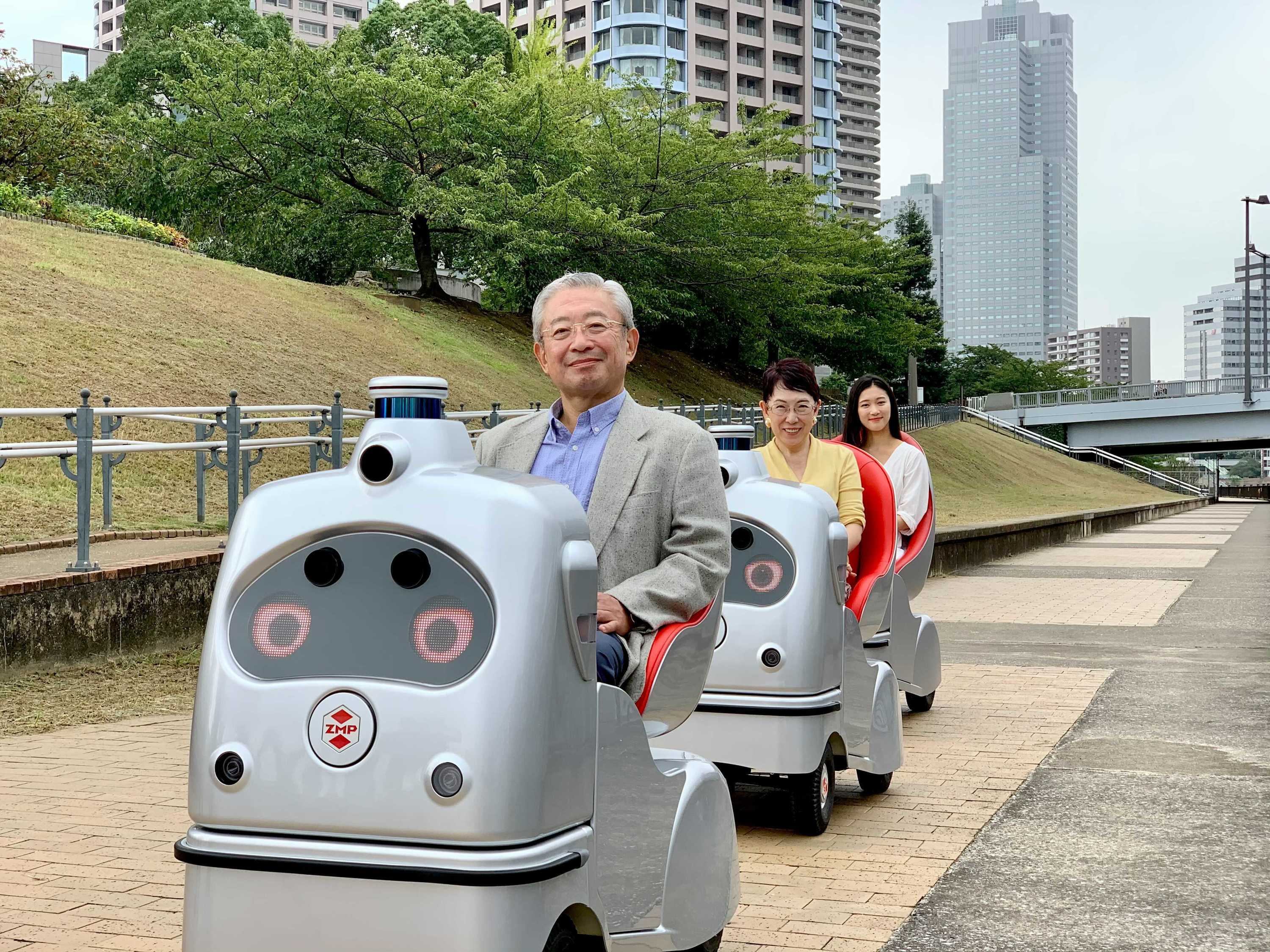 RakuRo Sharing Tsukuda Base by ZMP | Things to do in Tsukishima, Tokyo