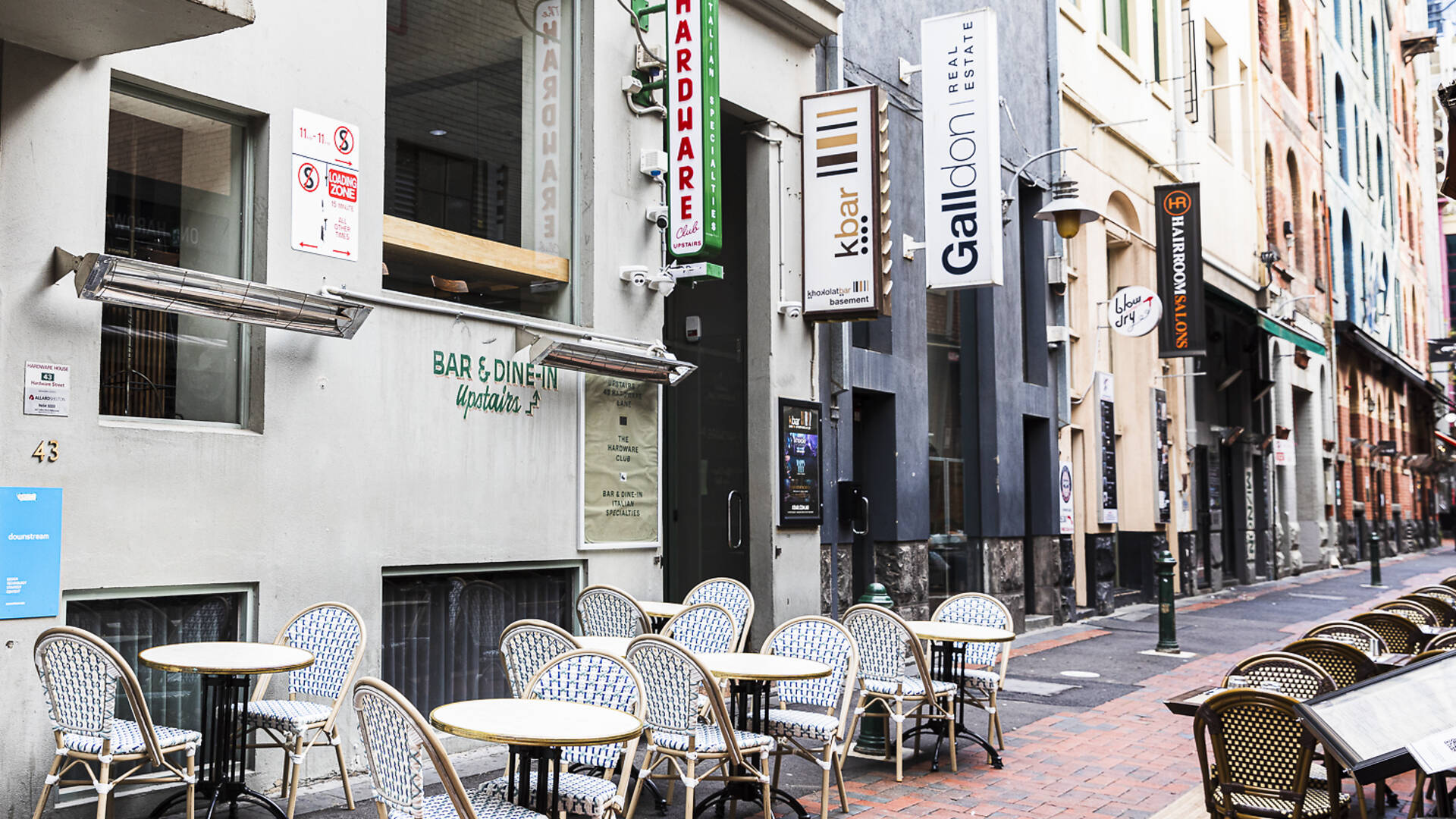 The Hardware Club | Italian restaurant in Hardware Lane