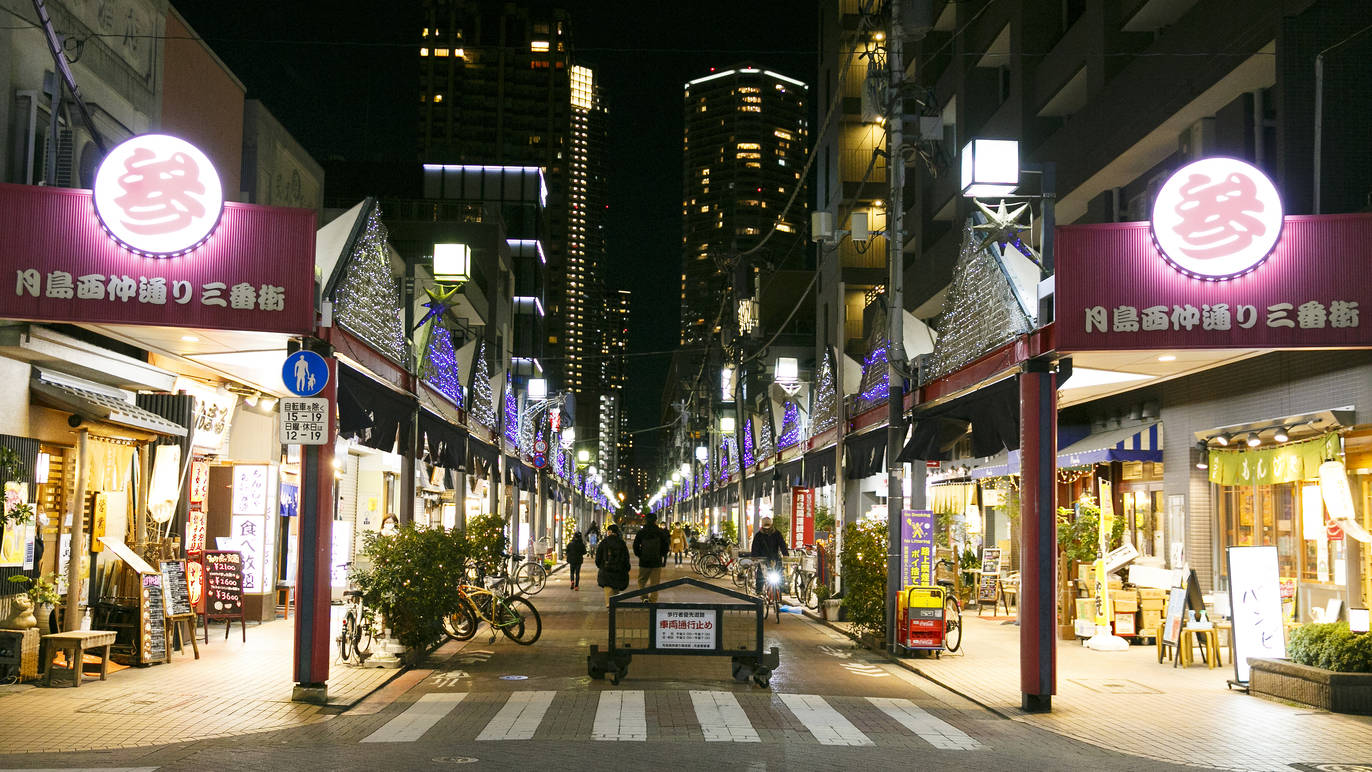 Tsukishima Monja Street | Restaurants in Tsukishima, Tokyo