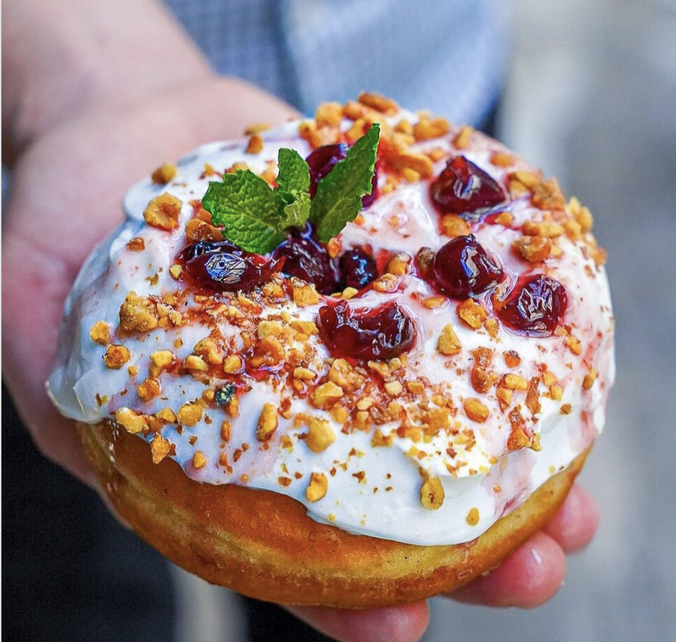 Dough just debuted a new Queens-inspired doughnut at its new location