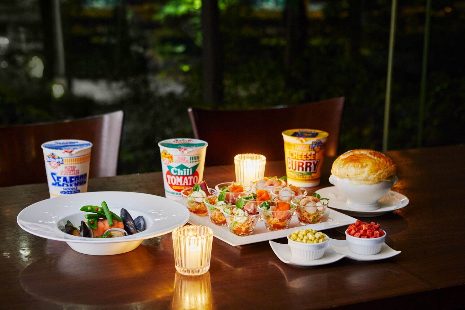 This buffet at Keio Plaza Hotel offers 70 dishes and desserts made with ...