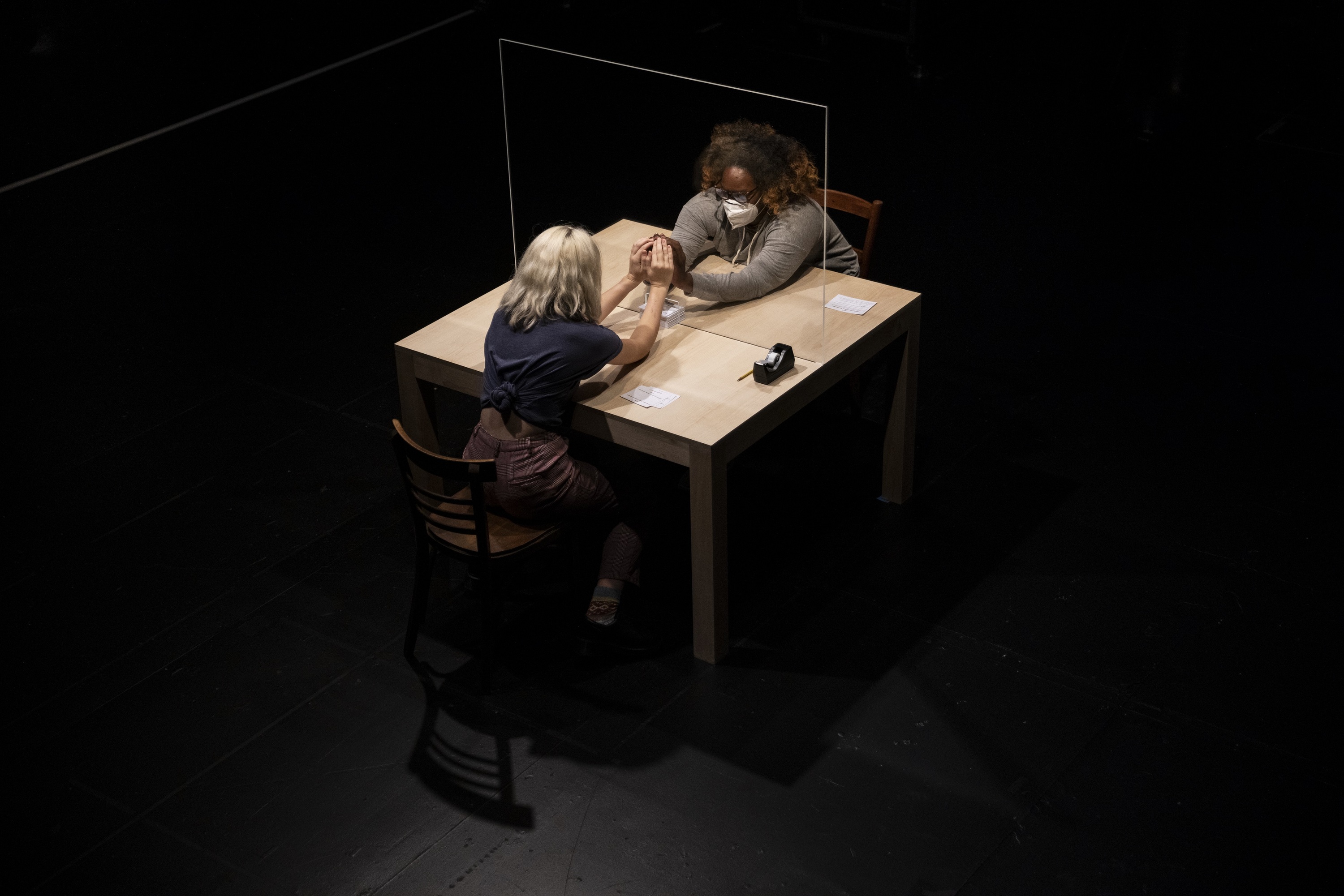 The audience becomes the cast of this three-part show at the Public Theater