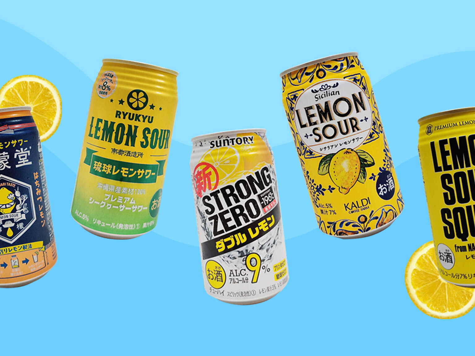 5 best canned lemon sours to drink in Japan