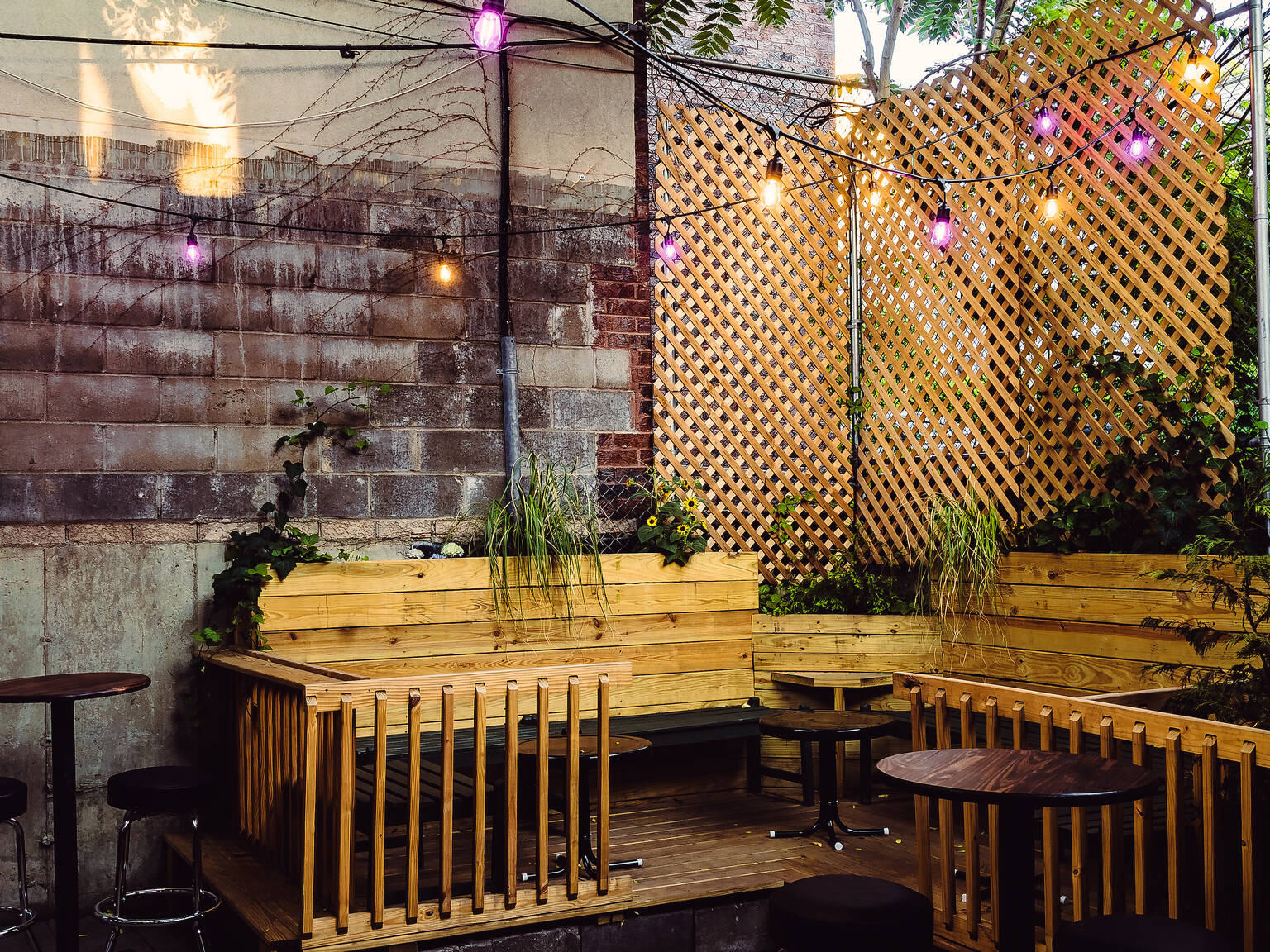 NYC's 26 best outdoor bars for drinks outside this season