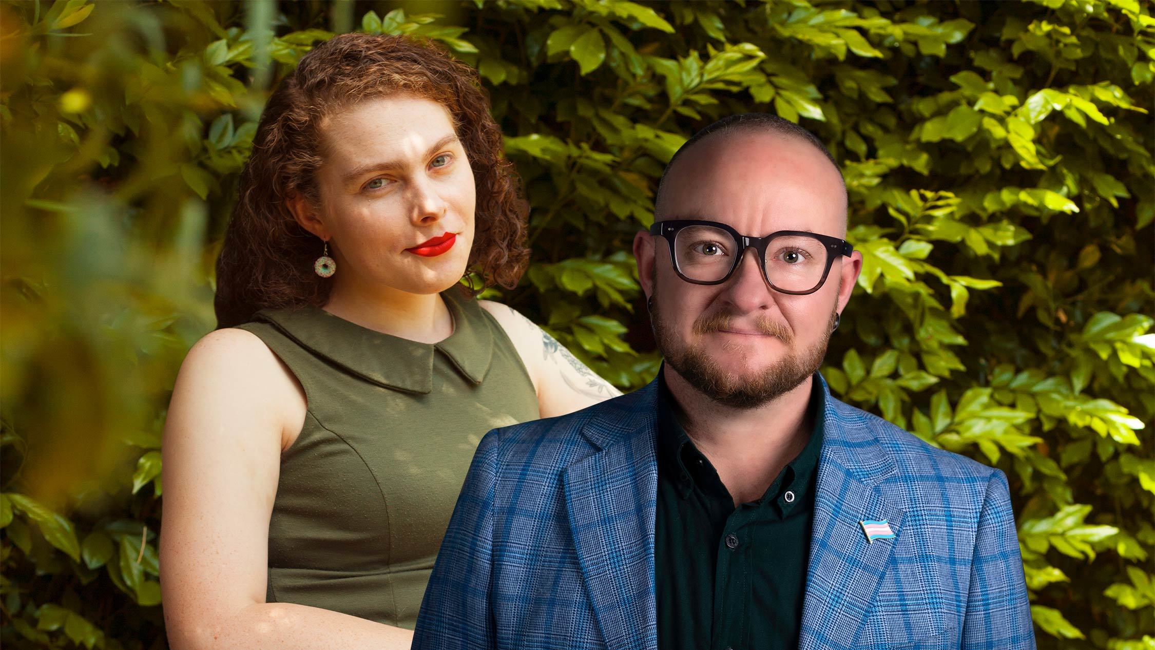 Meet the creators of TransHub, Teddy Cook and Liz Duck-Chong