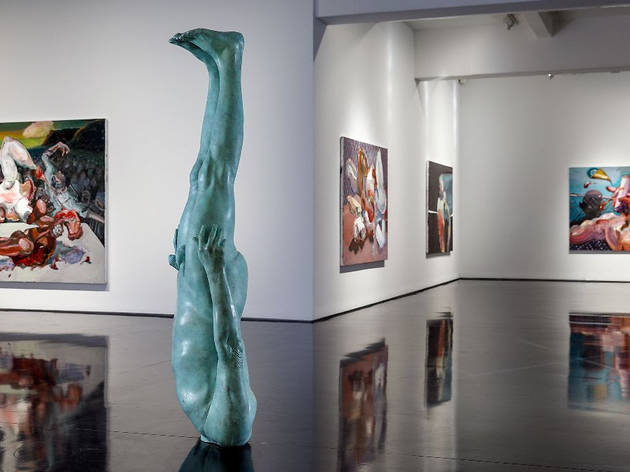 Ben Quilty unveils new exhibition The Beach in Melbourne