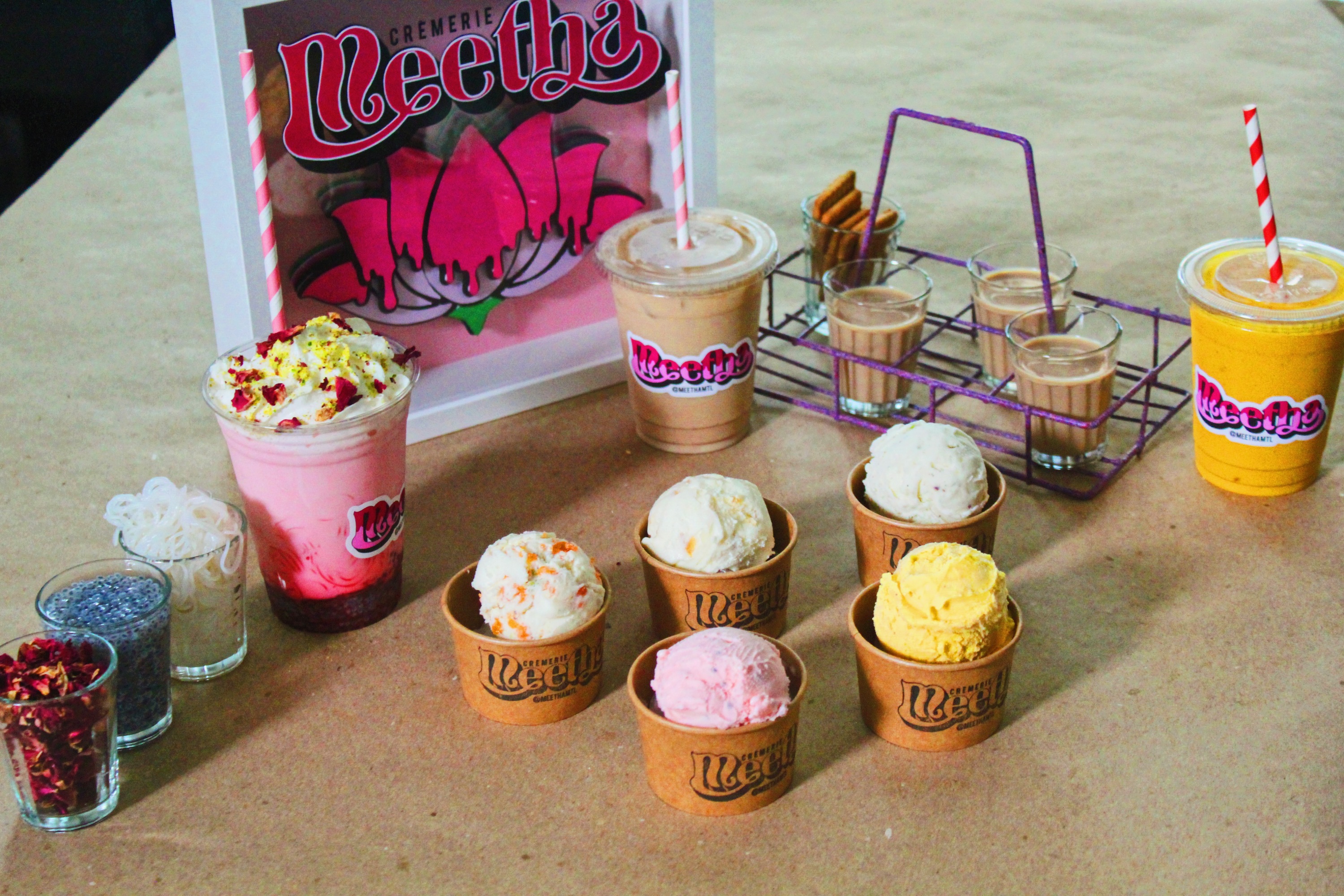 Meetha, a new South Asian ice cream and chai tea shop, has opened in ...
