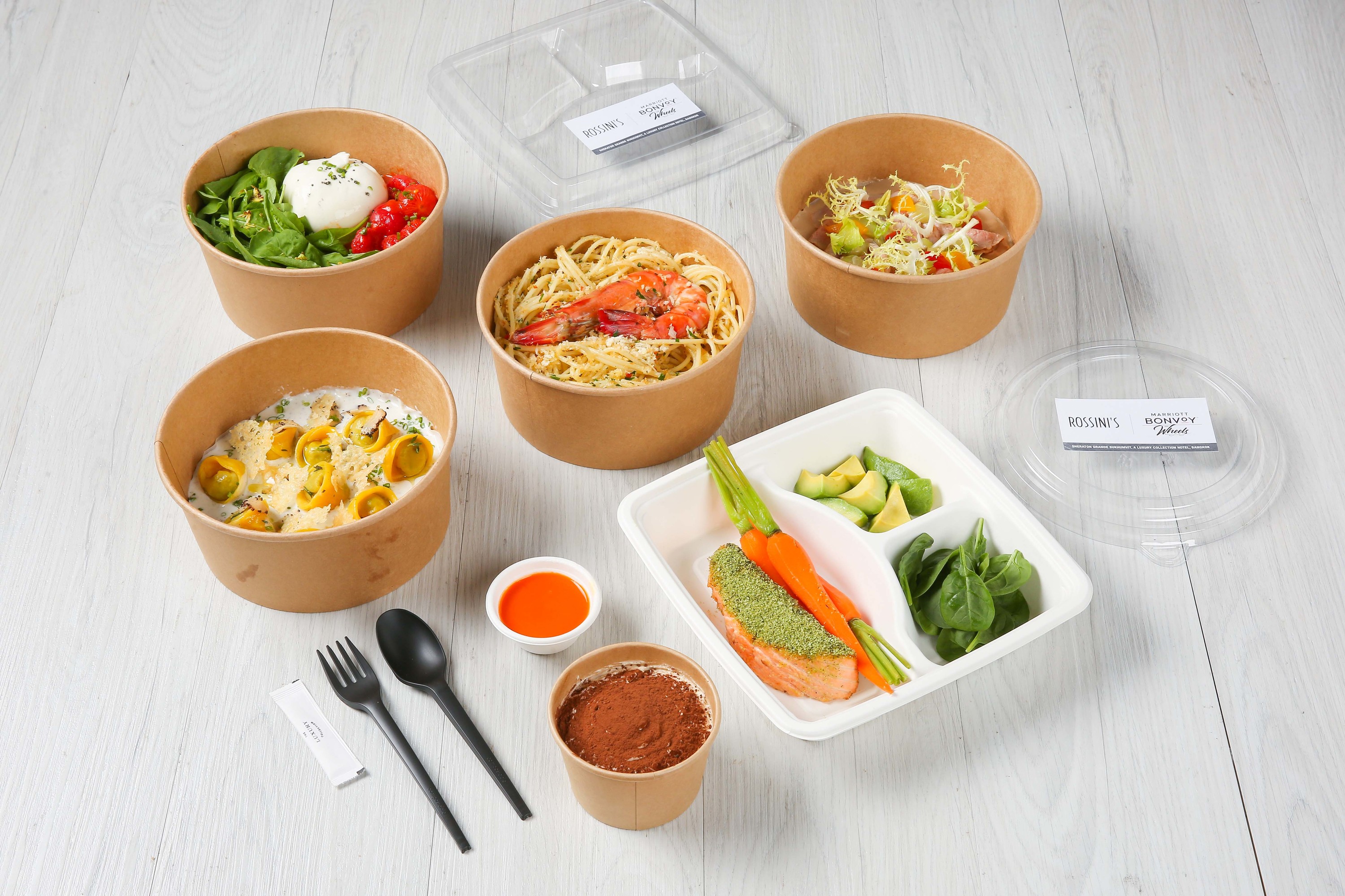 You can now enjoy food from Marriott hotels in the comfort of your own home