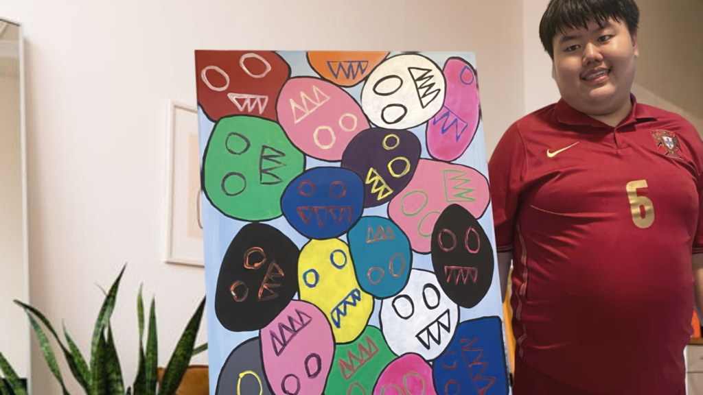 Artist spotlight: Alex Lim, autistic teen artist who helps community ...