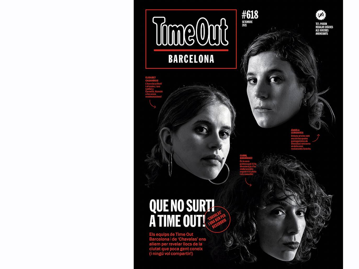 On trobar la revista Time Out Barcelona