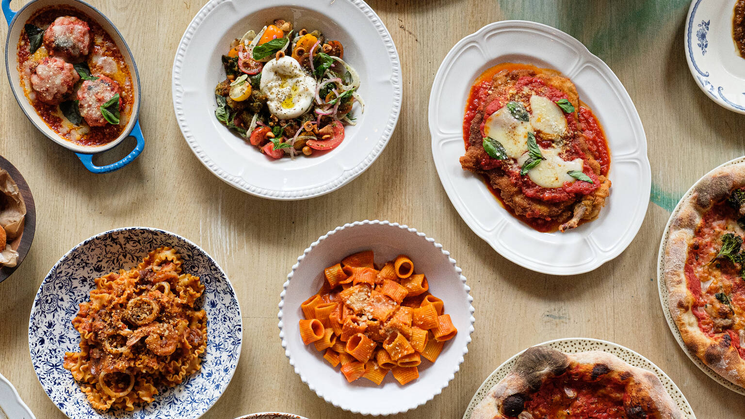 Taste an expansive Italian menu among dazzling decor at Alla Vita