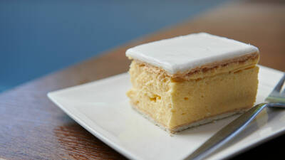 Get the best vanilla slice in Australia at this Victorian bakery