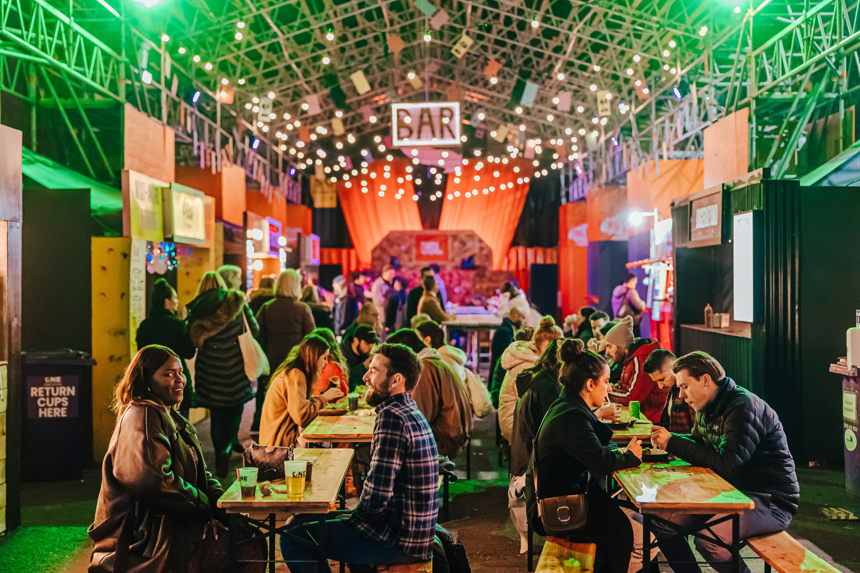 Electric Winter at Between the Bridges | Things to do in London