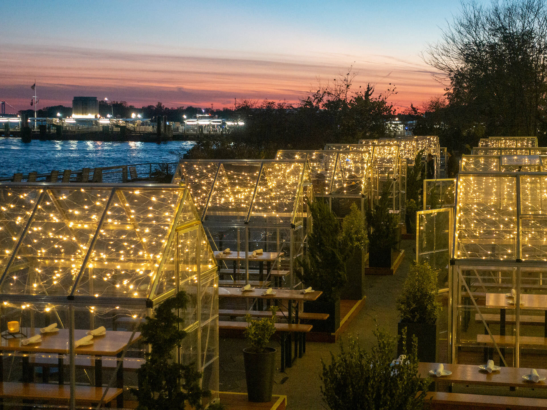 NYC's coziest outdoor dining setups for winter