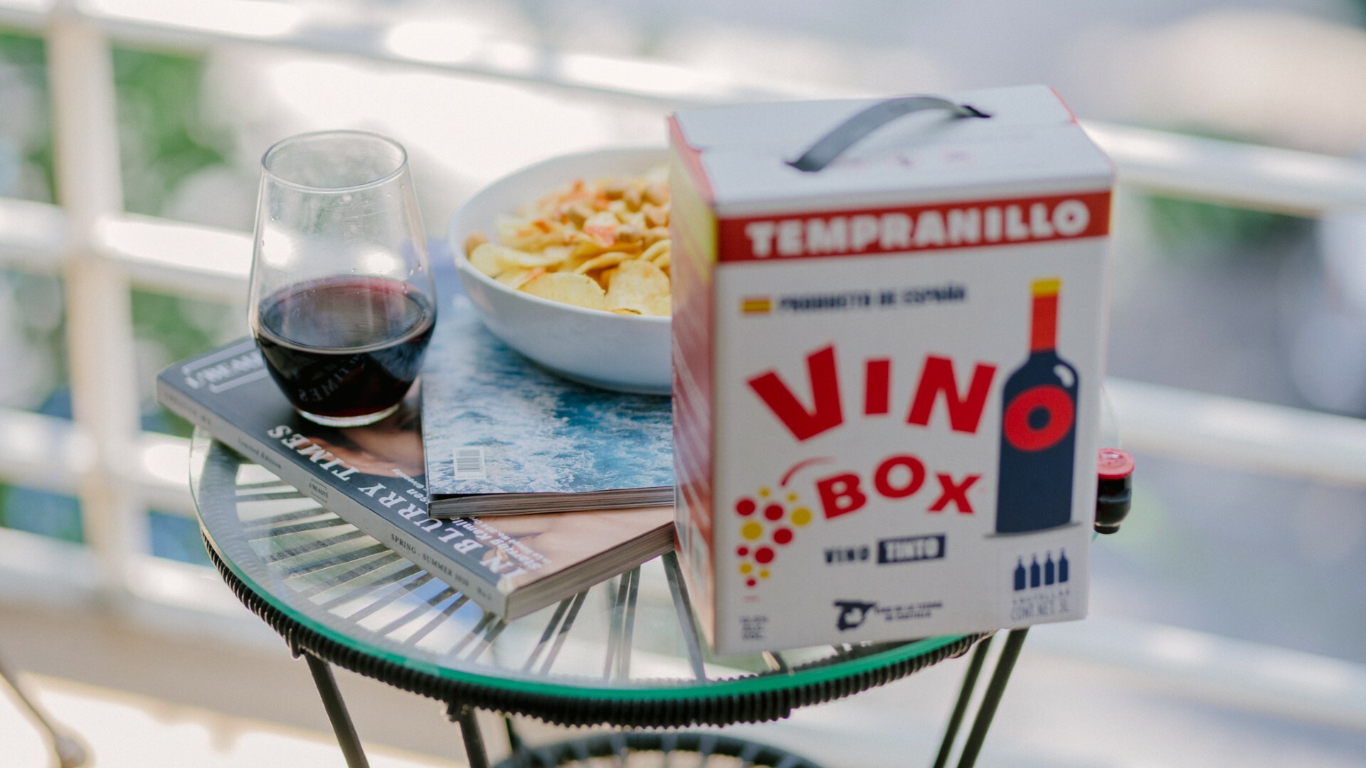 Conoce Vino Box, el vino en caja