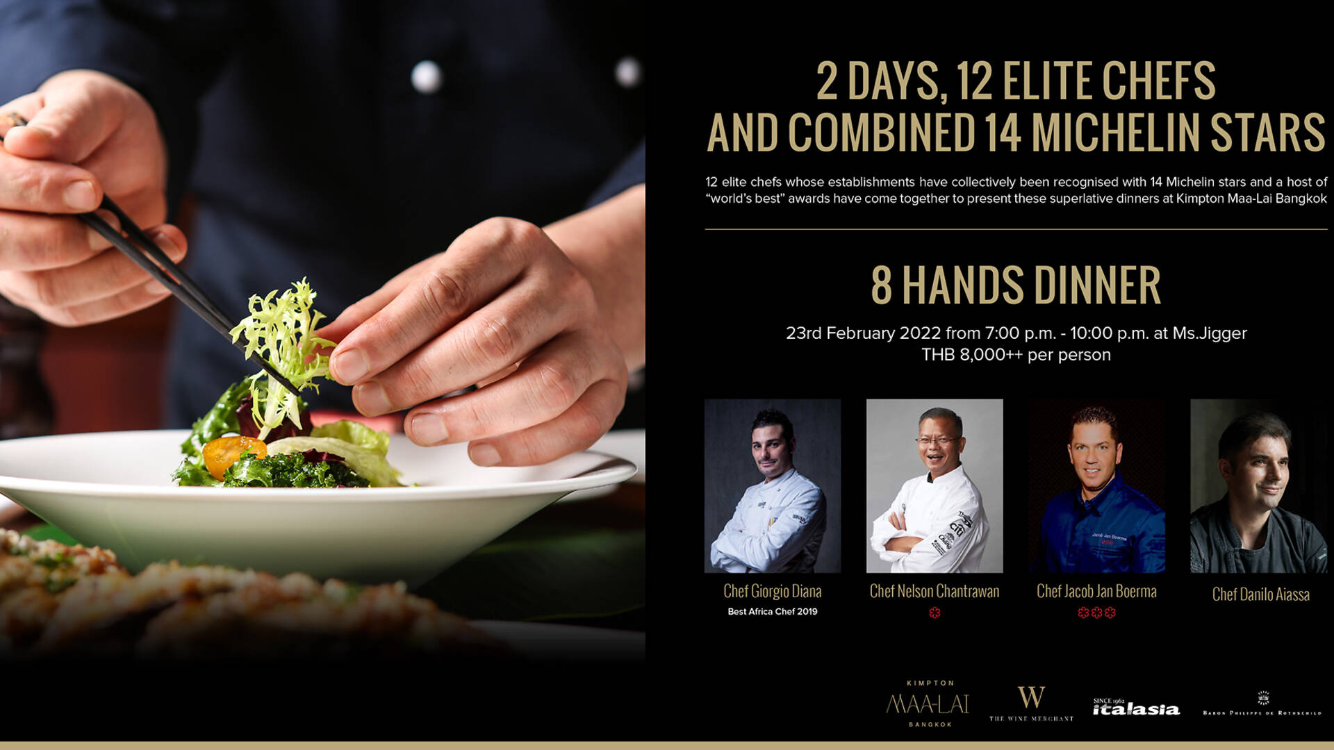 Eight-Hand Dinner at Ms.Jigger | Things to do in กรุงเทพมหานคร