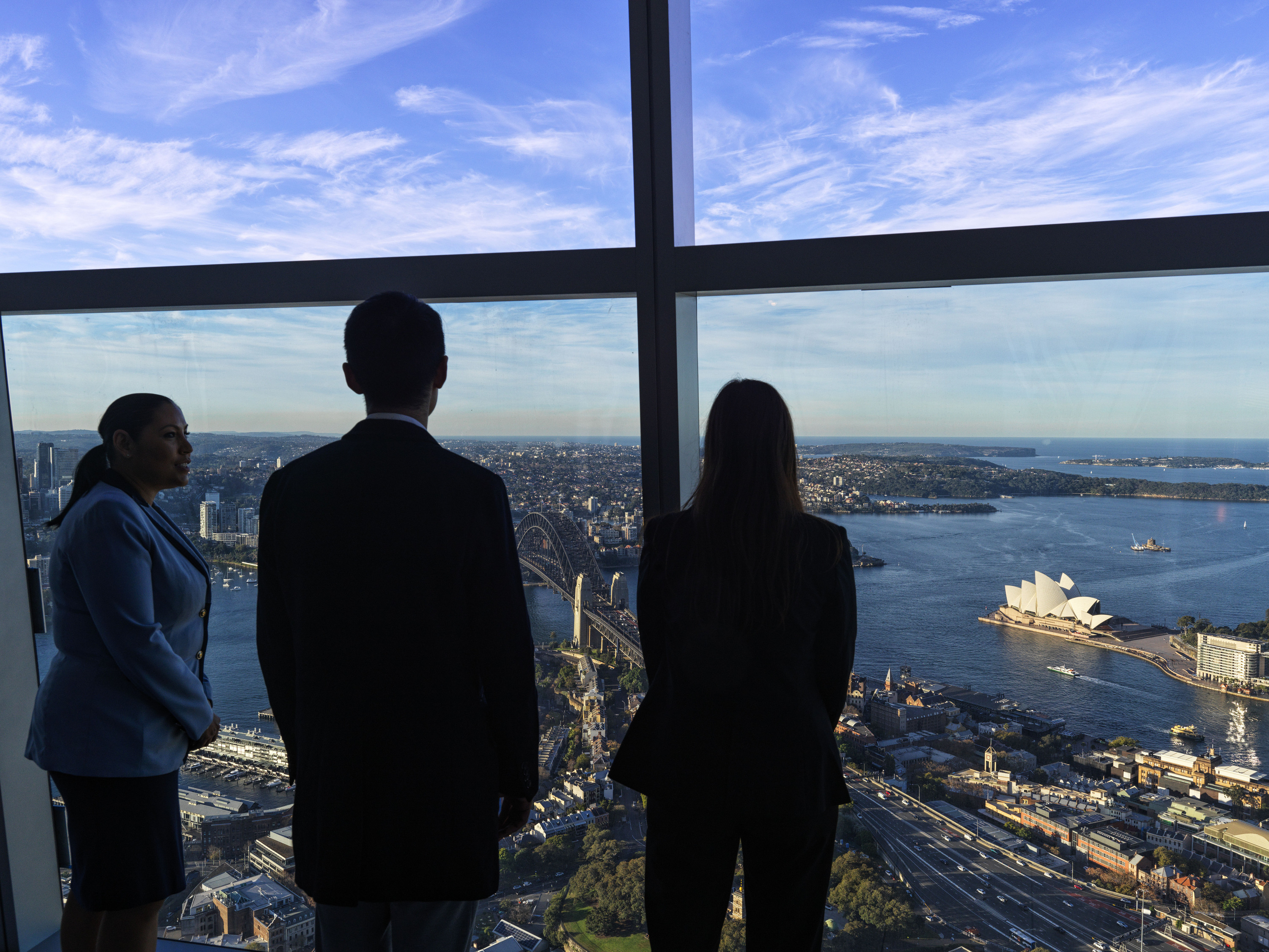 A new observation deck 249-metres above street level has just opened in ...