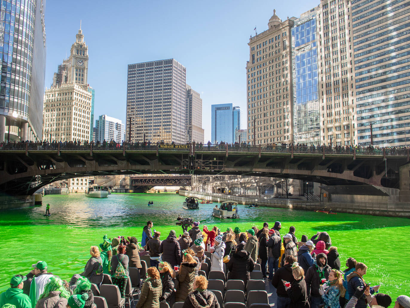 Chicago River Dyeing 2022: Best Places to Watch the City Go Green