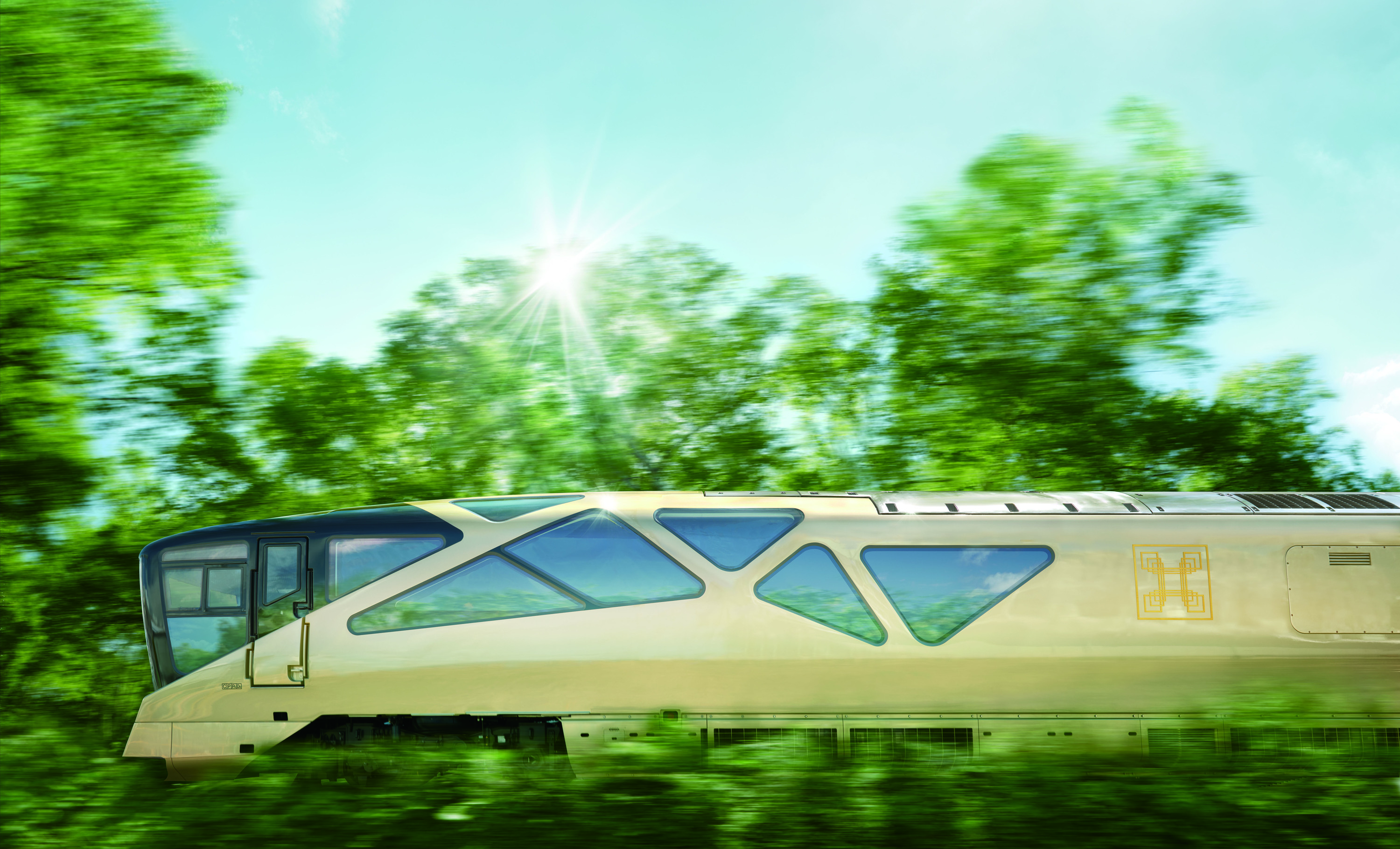 Japan has a futuristic sightseeing train that's also a moving luxury hotel