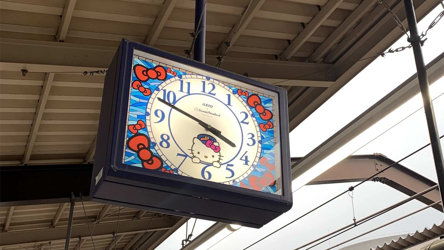 In photos: the one and only Hello Kitty train station in Tokyo