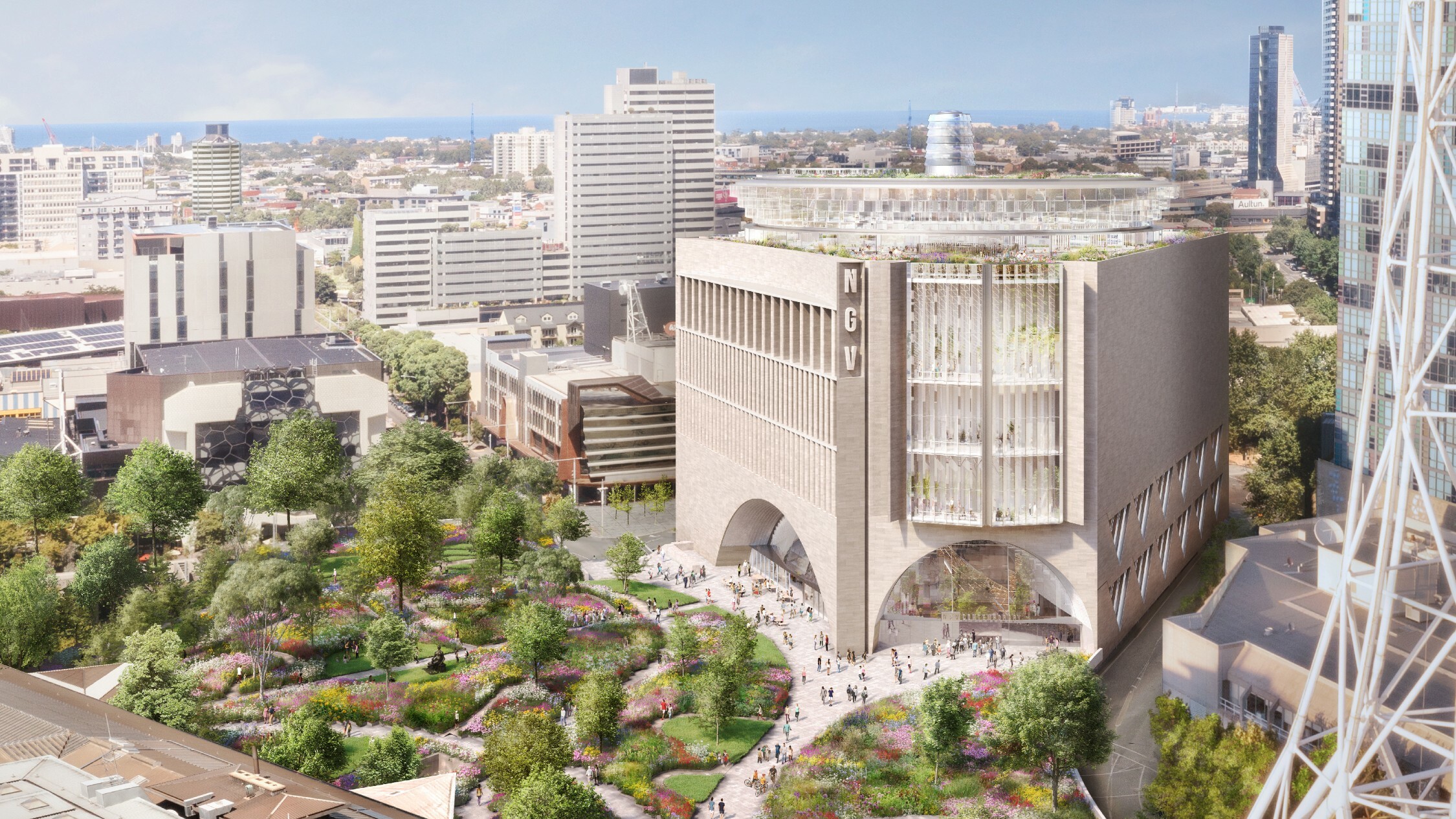 The new design for NGV Contemporary has just been revealed