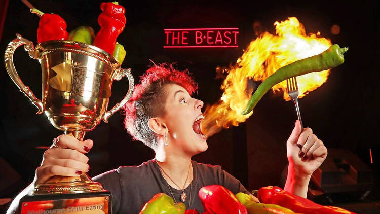 B.East is hosting its annual Melbourne Chilli Eating Championship
