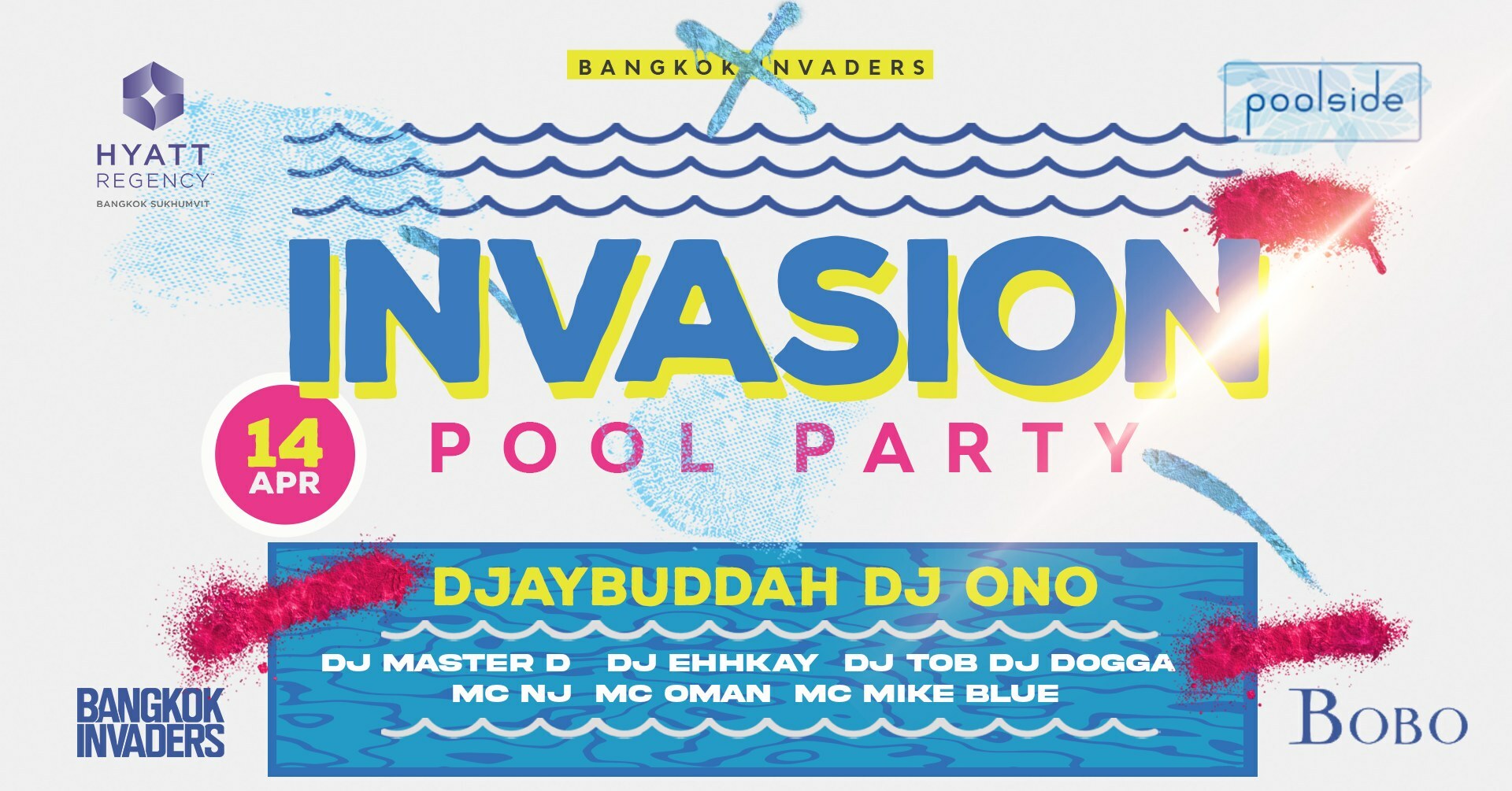 Invasion Pool Party | Things to do in Bangkok