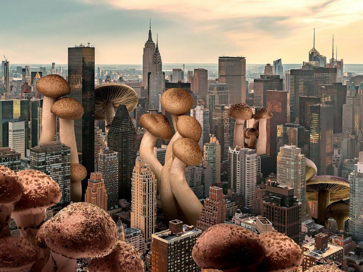 Could Cities Soon be Made of Mushrooms?