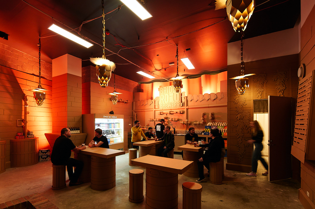 A Bar Made of Cardboard | Things to do in Melbourne