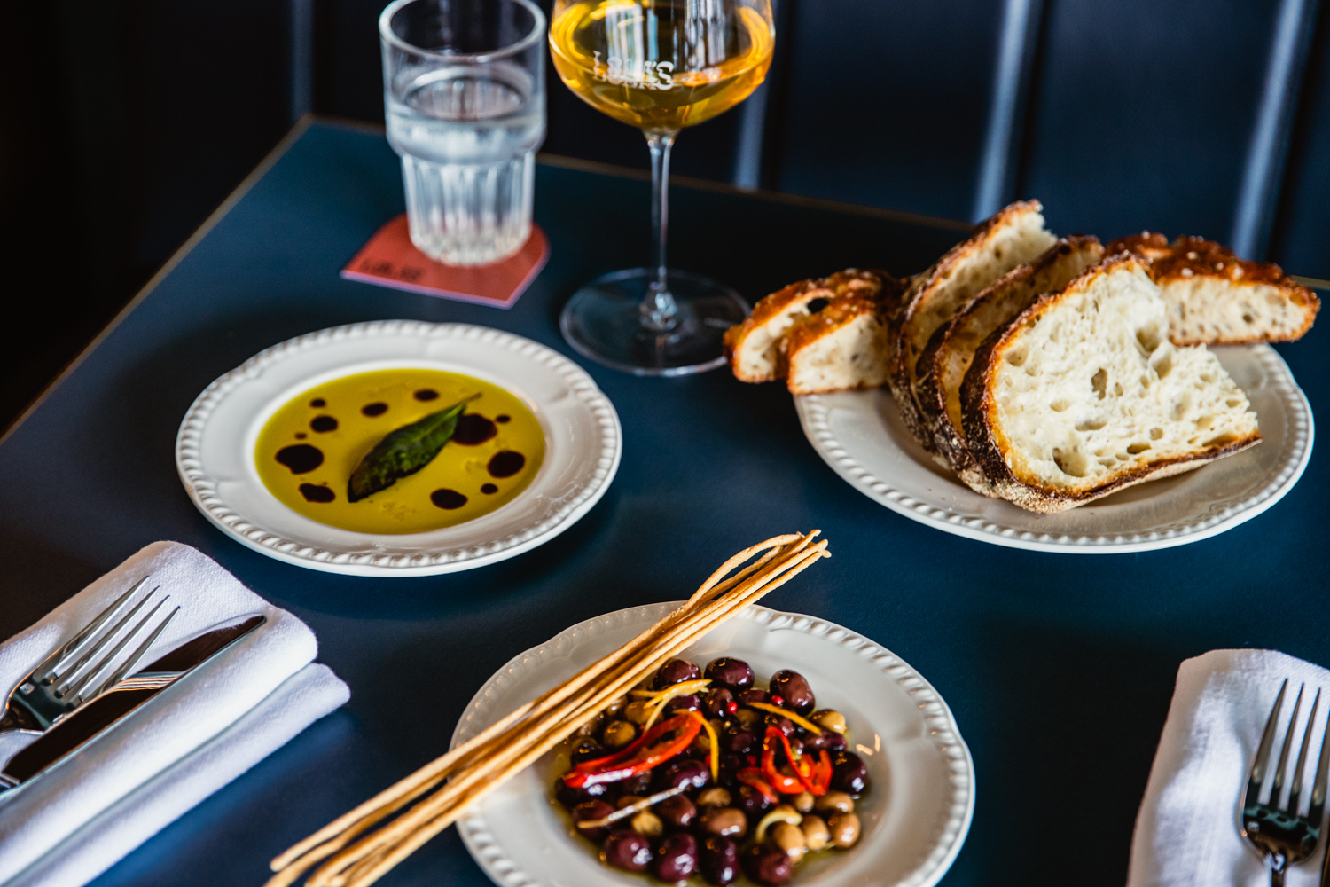 Enjoy a Mediterranean-inspired lunch at this chic Bondi eatery