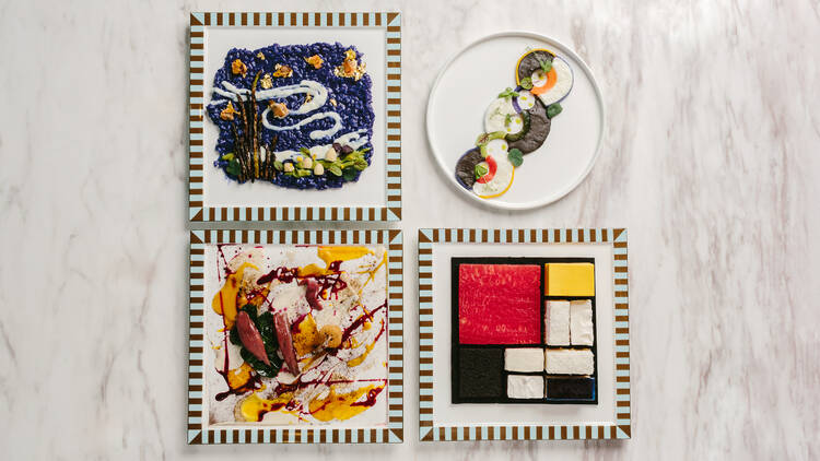 Aria's special art menu | Restaurants in Hong Kong