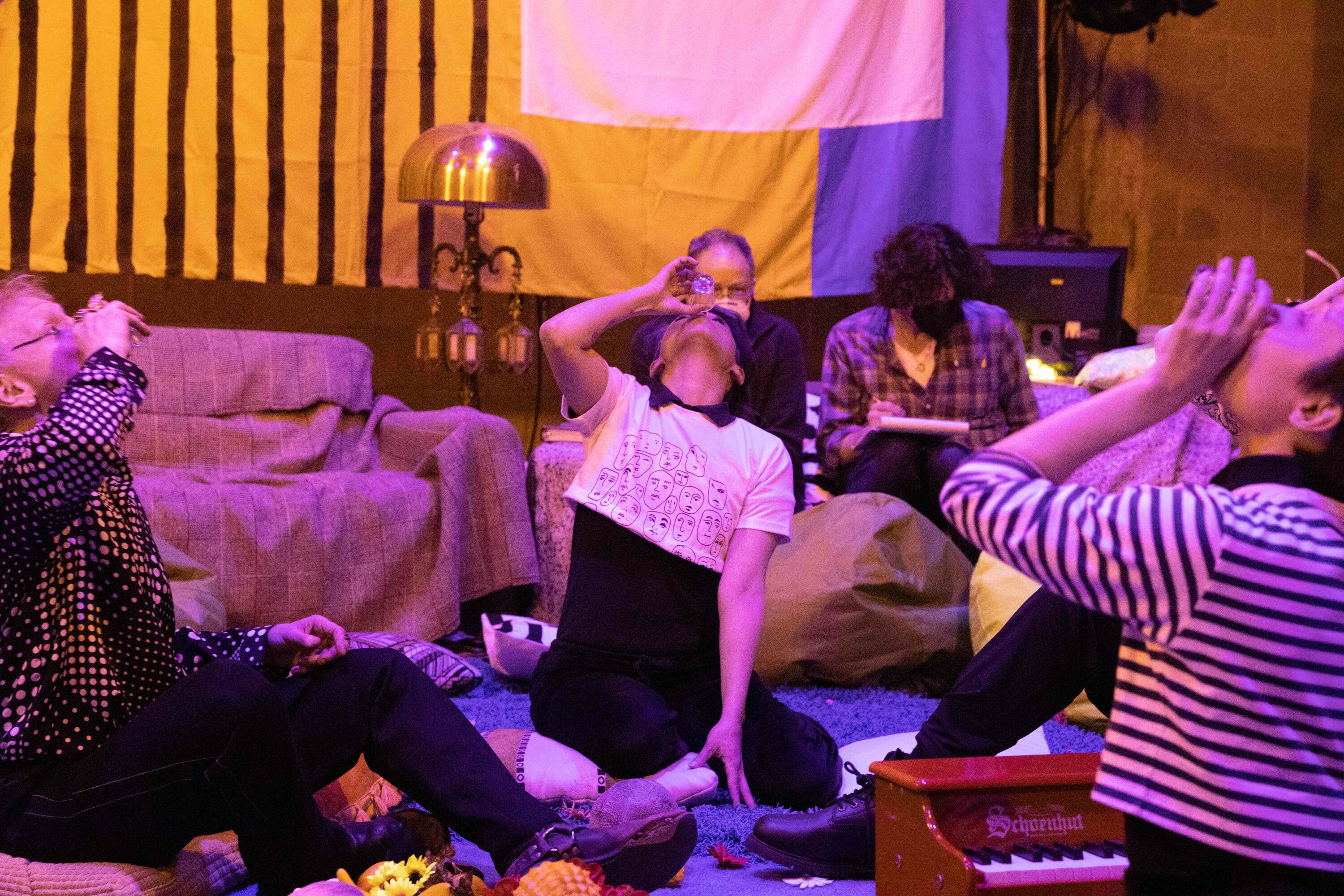 'One Night' presents a play across nine hours inside a NYC garage