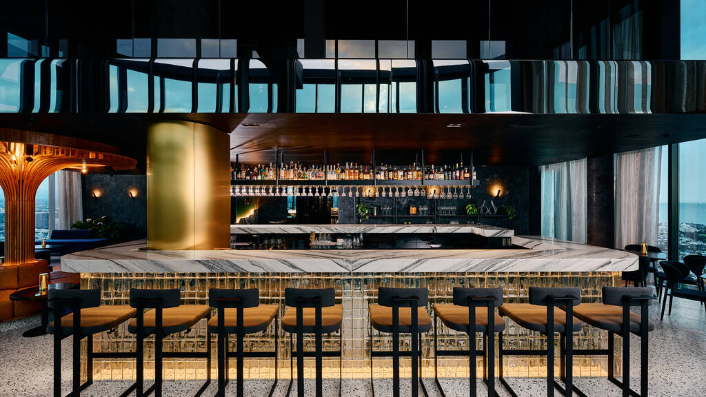 Sky Bar Melbourne is the city’s sky-high show-shopping venue